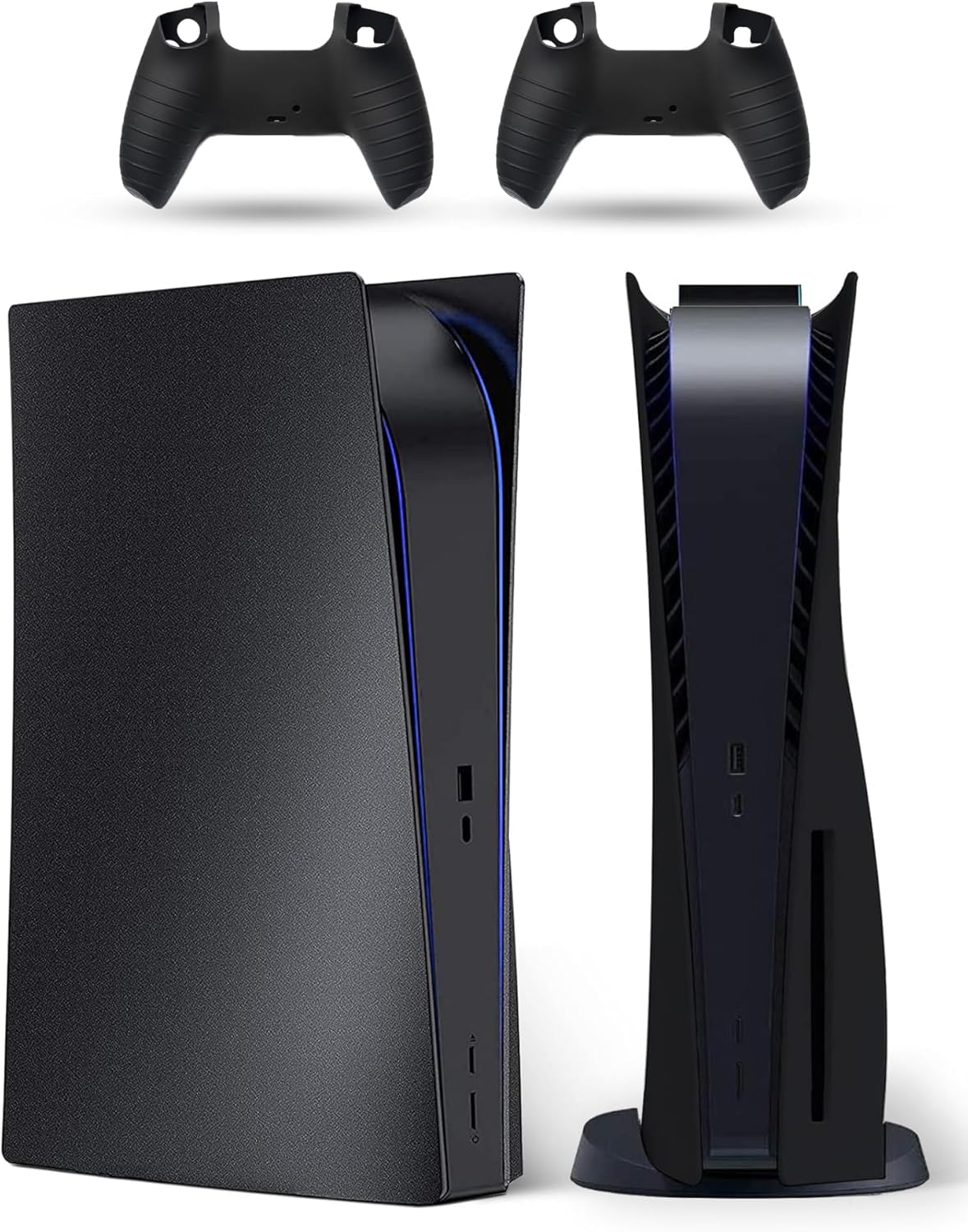 Amazon.com: PEYANZ Faceplate for PS5 Console (Disc Edition), Cover ...