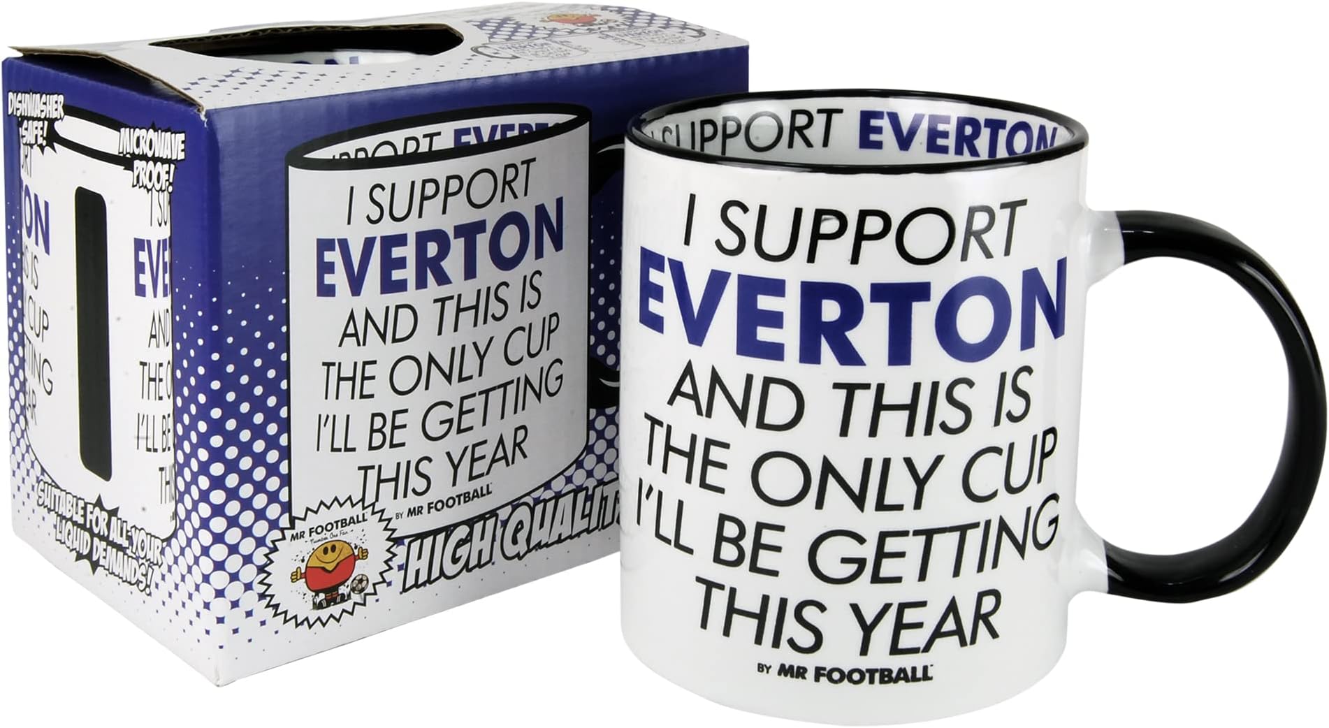 Bomblighters I Support Everton and This is only Cup Ceramic Football ...