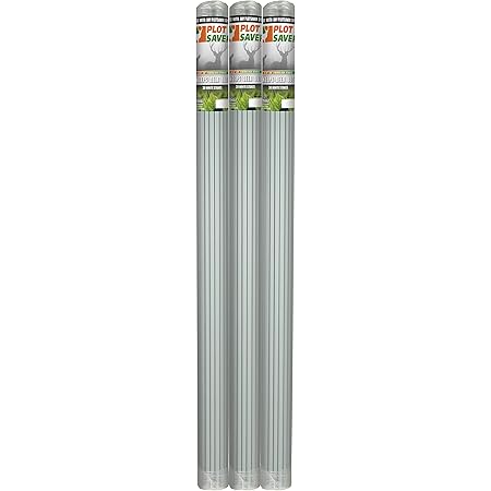 Amazon.com : PLOTSAVER ST-W-039 39" x 3/8" Deer Repellent White ...