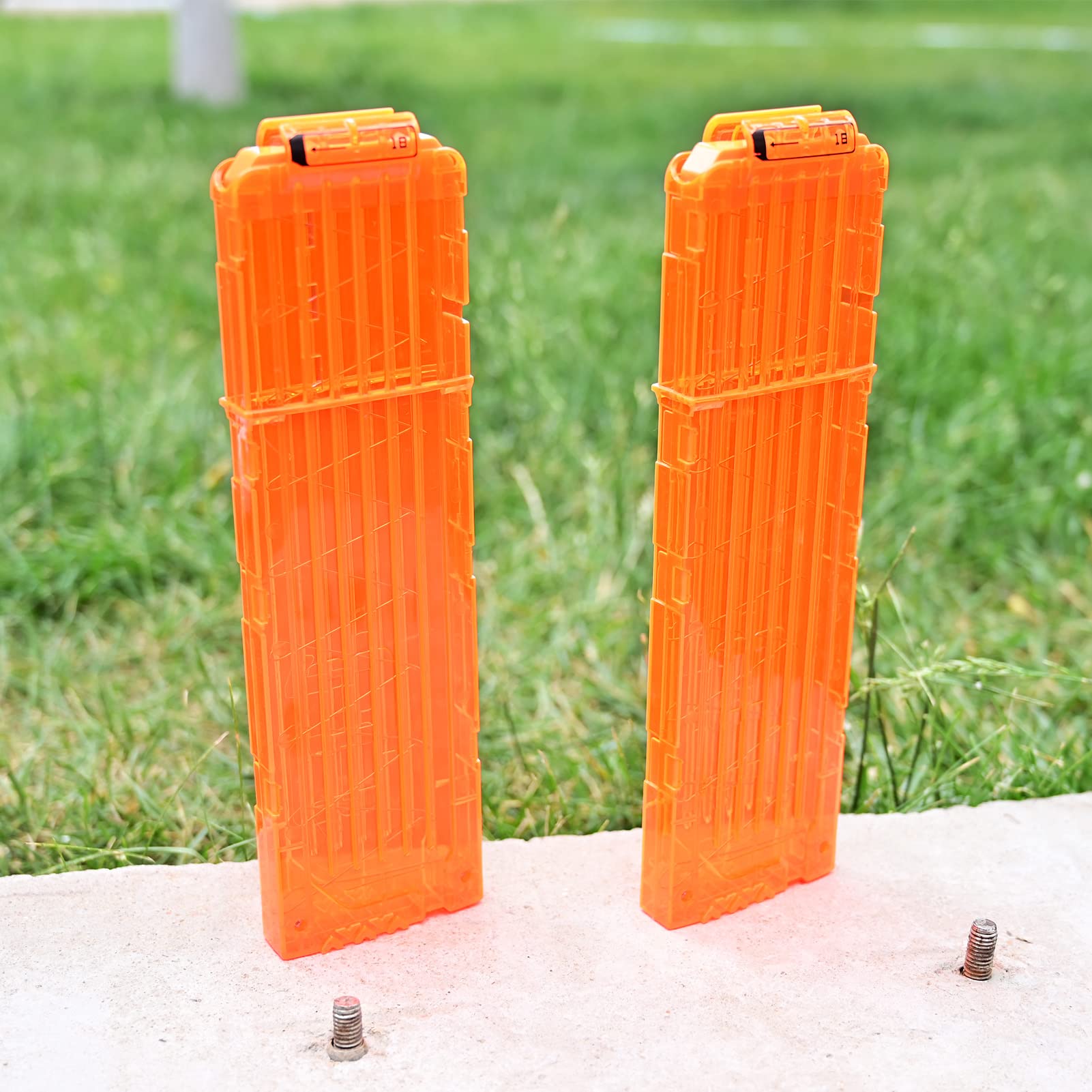 Snapklik.com : Lififun 2 Pack 18-Dart Quick Reload Clip Magazine For ...