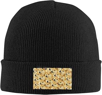 Joisbs Mr Doge Meme Dog Cozy Knit Beanie Hats - Stay Warm in Style ...