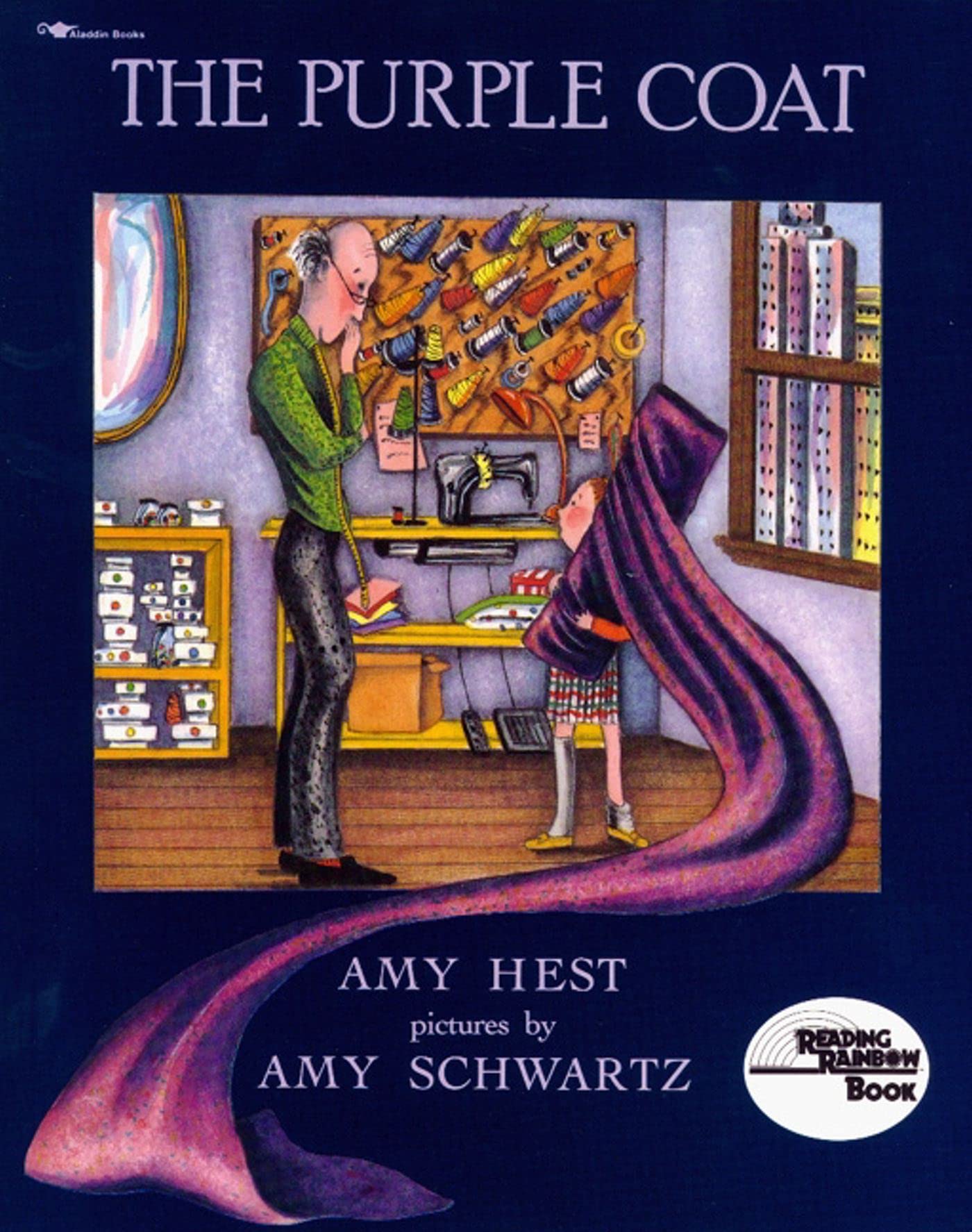 The Purple Coat (Reading Rainbow Books): Hest, Amy, Schwartz, Amy ...
