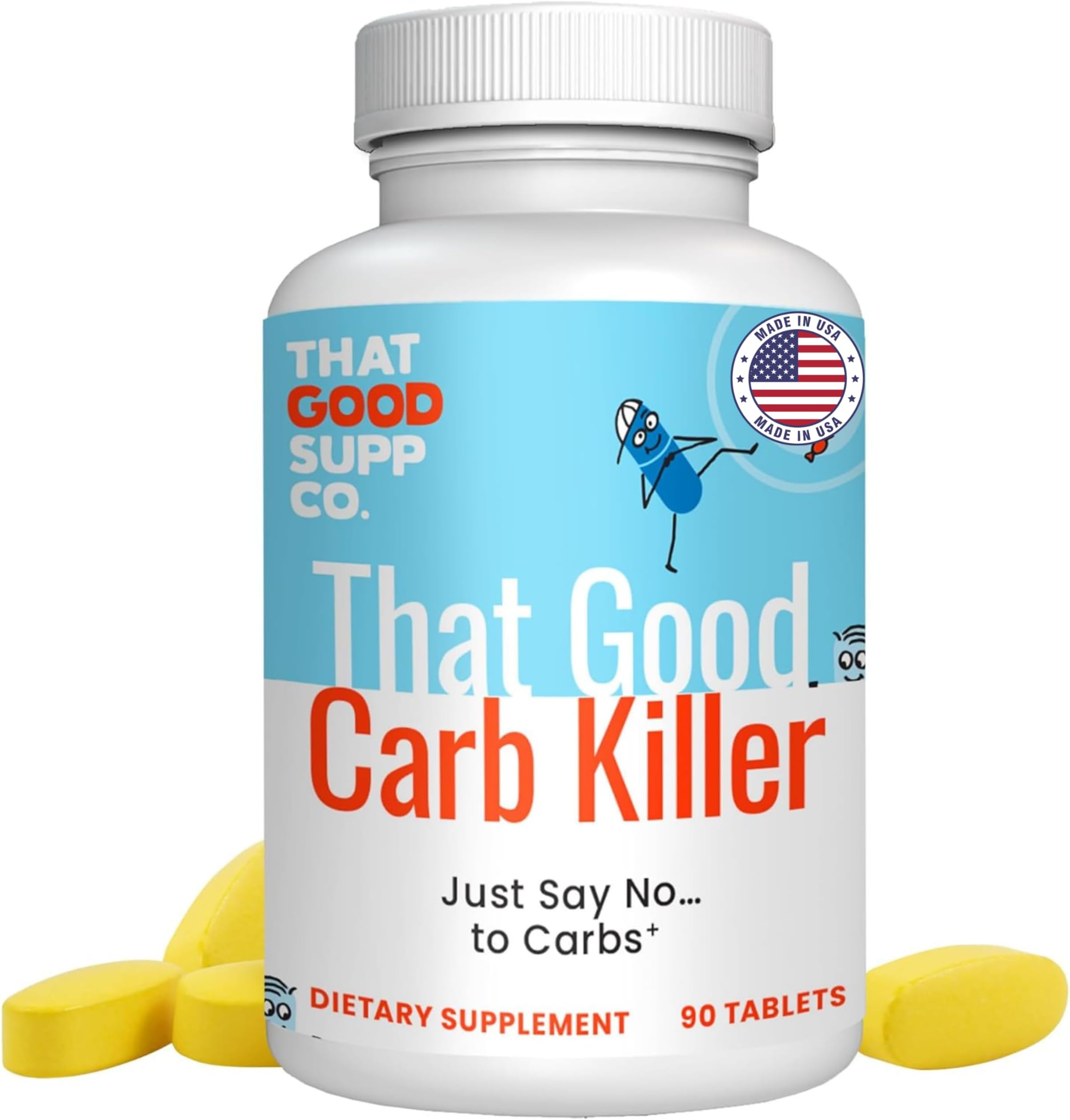 Amazon.com: That Good Supp Co That Good Carb Killer - Carb Blocker ...