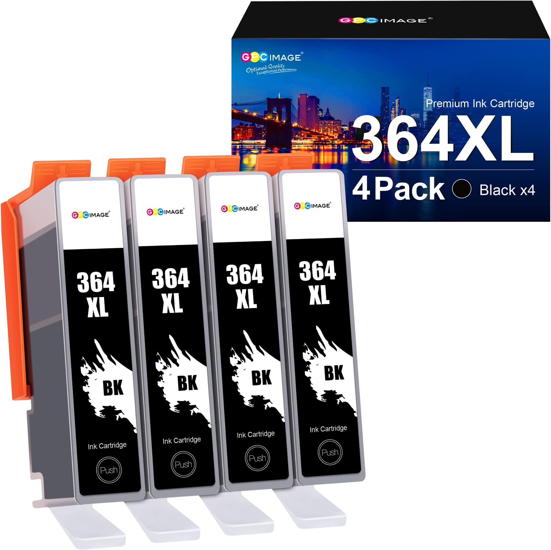 HP 364 Photo Original Ink Cartridge Page Yield 130 (P/N CB317EE ...