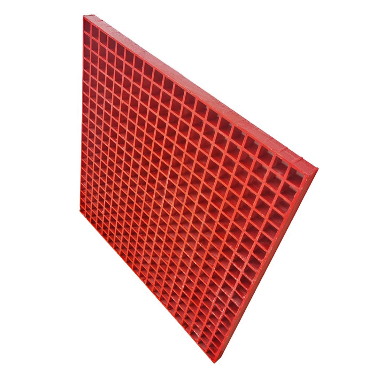Fiberglass Plastic Floor Gridfloor Grating With Grit High Strength