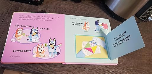 Bluey: Hooray, It’s Easter!: A Lift-the-Flap Book : Bluey: Amazon.co.uk: Books