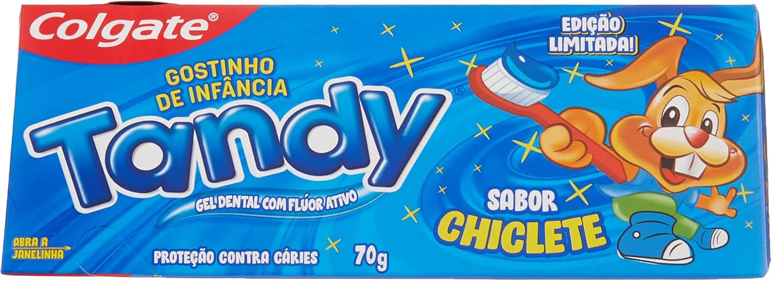 Creme Dental Colgate Tandy Chiclete 70g | Amazon.com.br