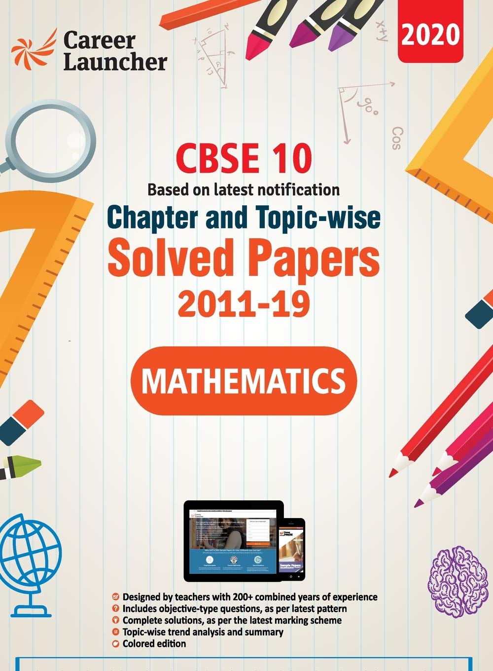 CBSE Class X 2020 - Mathematics Chapter and Topic-wise Solved Papers ...