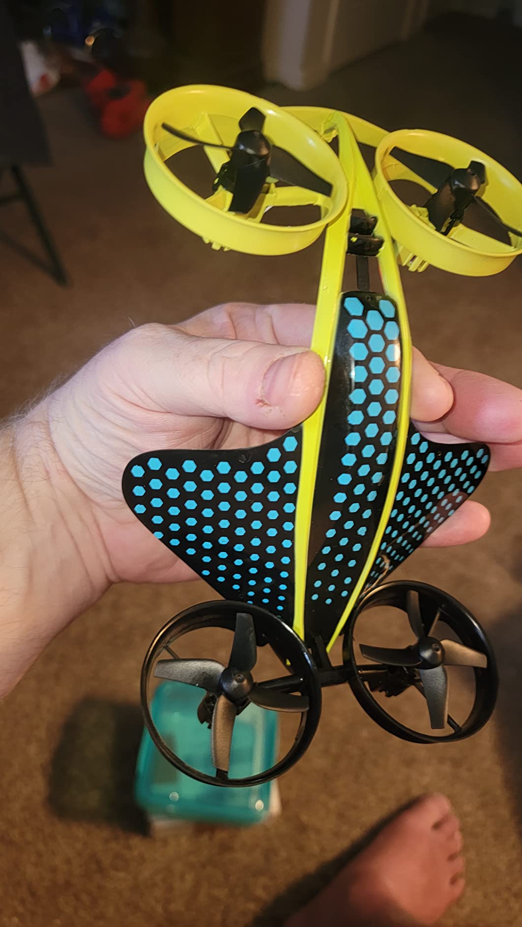 $4/mo - Finance WowWee HydraQuad 3-in-1 Hybrid Air to Water Stunt Drone ...