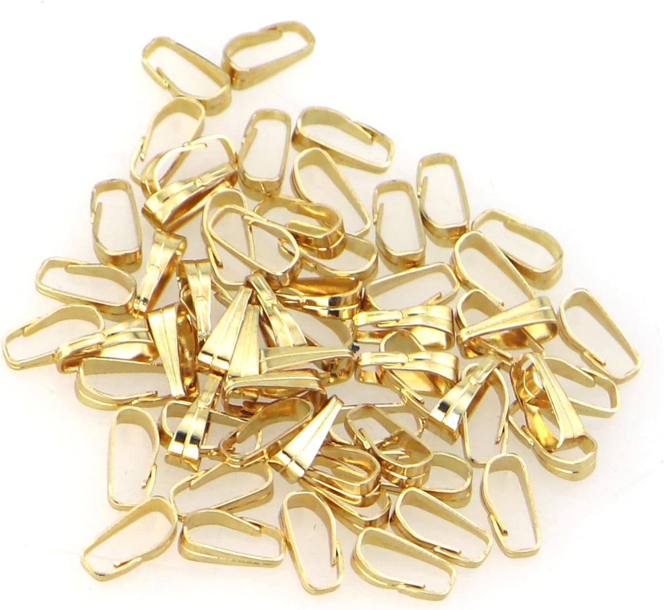 Amazon.com: Caishun 20PCS Metal Connector Bracelet Necklace Pendant ...