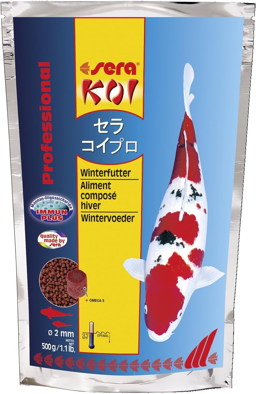 Amazon.com: Blue Ridge Fish Food [2lb], Probiotic Plus 3/16" Floating ...