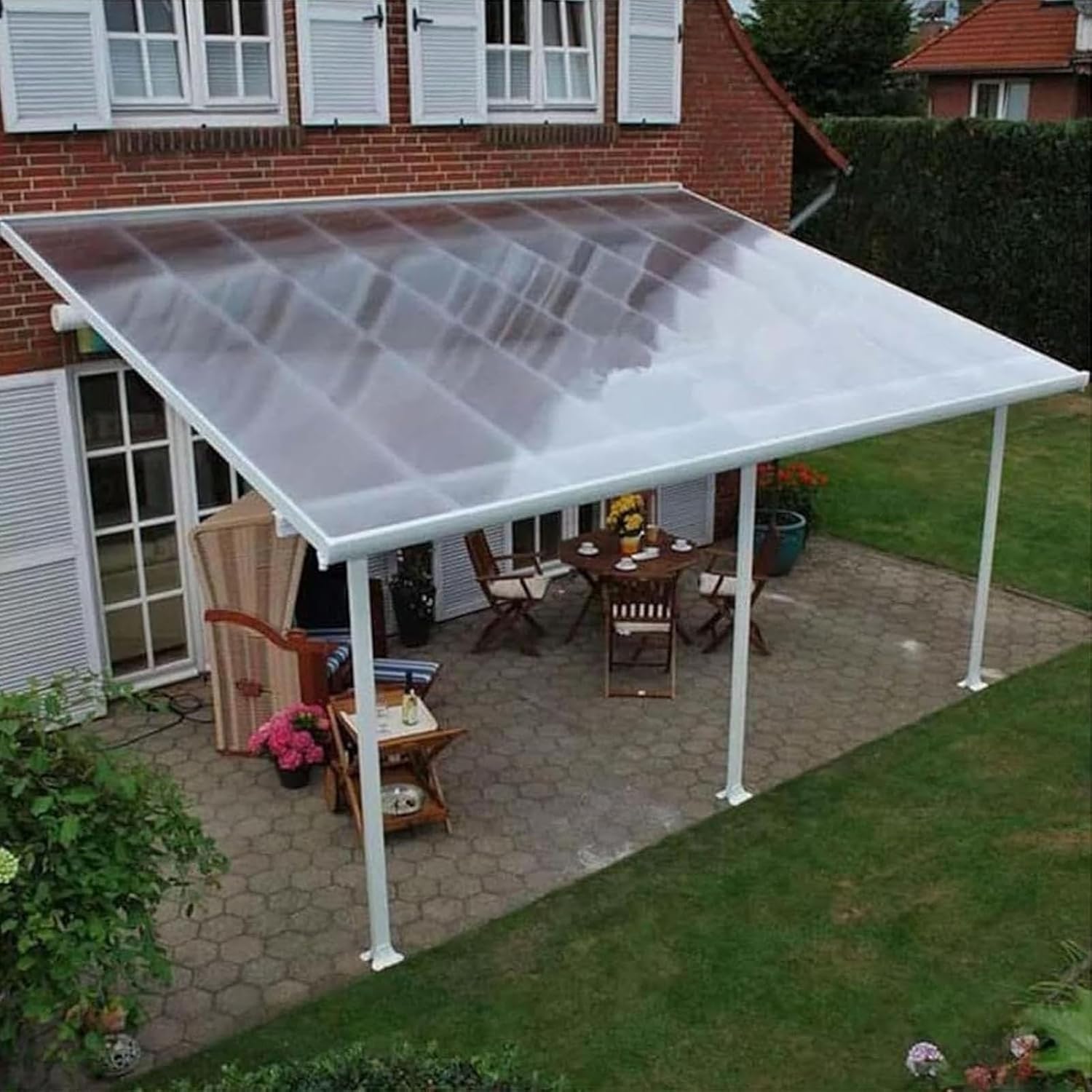 Amazon.com: XingLi Polycarbonate Roofing Panels,Clear Acrylic Plastic ...