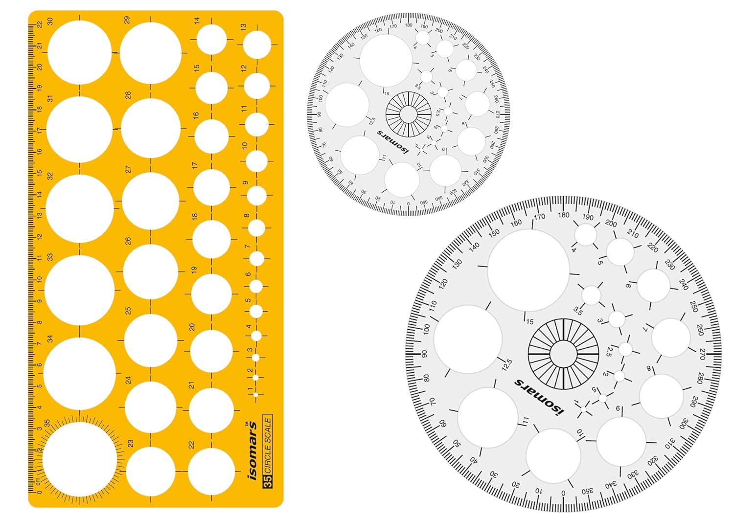 Isomars Pro Circle Small (16 Circles), Pro Circle Big (25 Circles) with ...