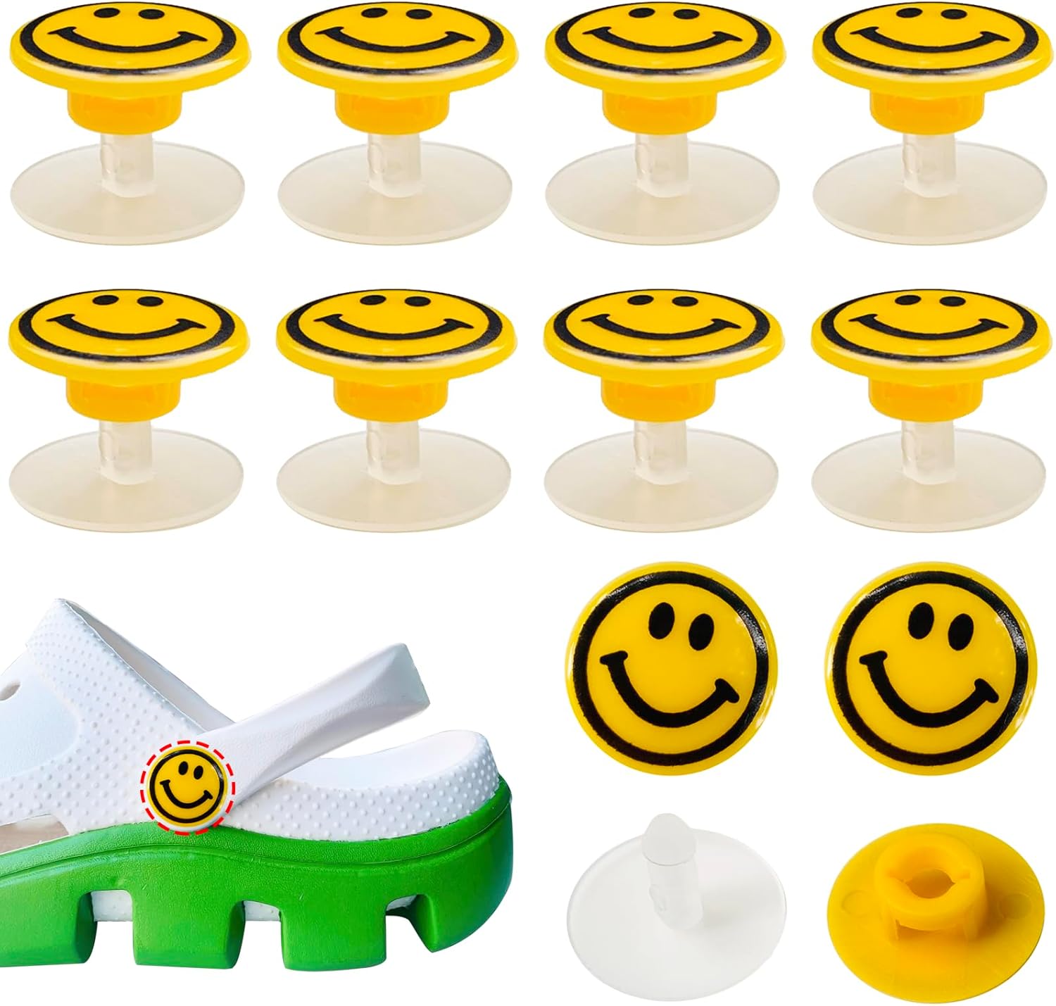 Amazon.com: Lopau Replacement Rivets for Beach Shoes, Replacement ...