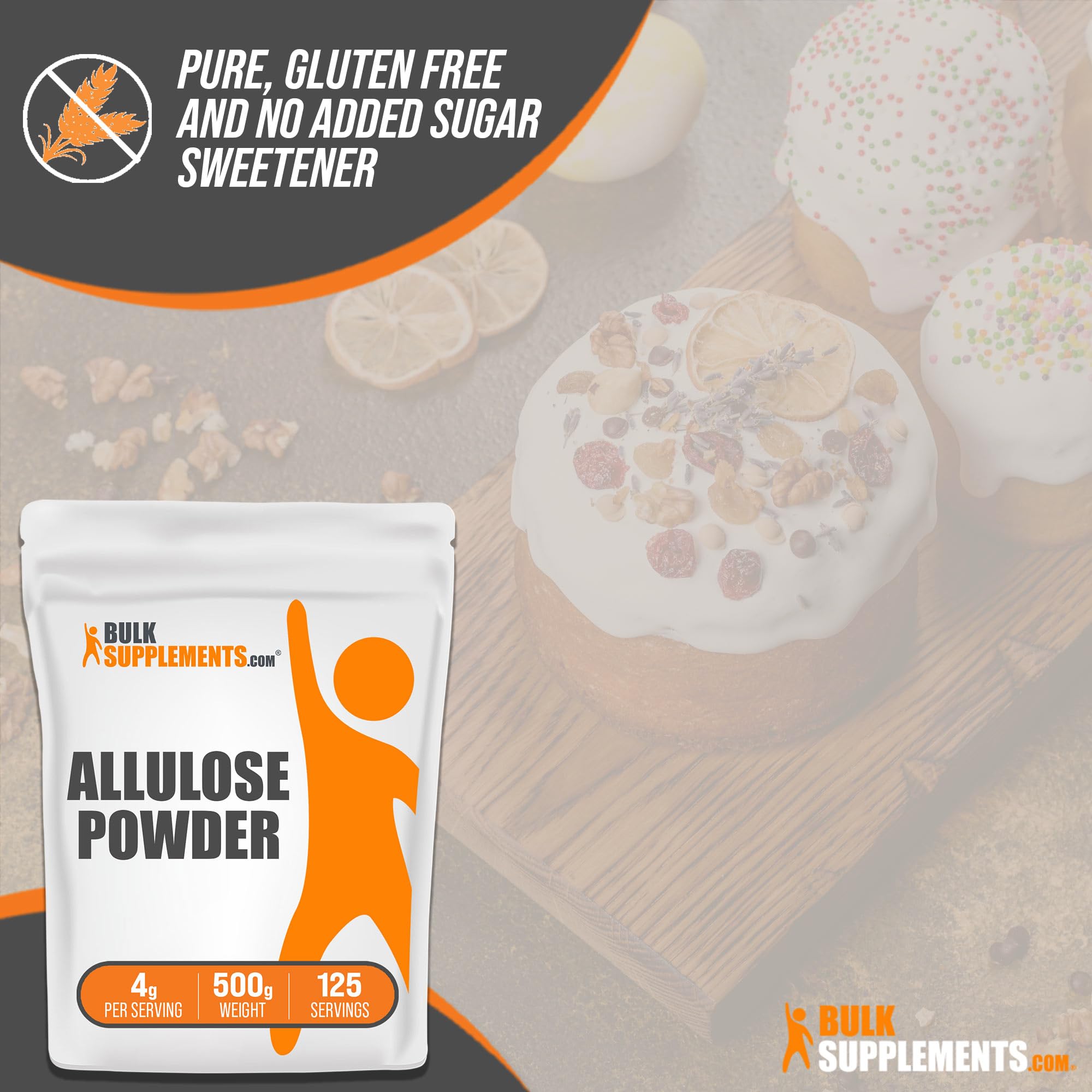 Snapklik.com : BulkSupplementscom Allulose Powder - Allulose Powdered ...