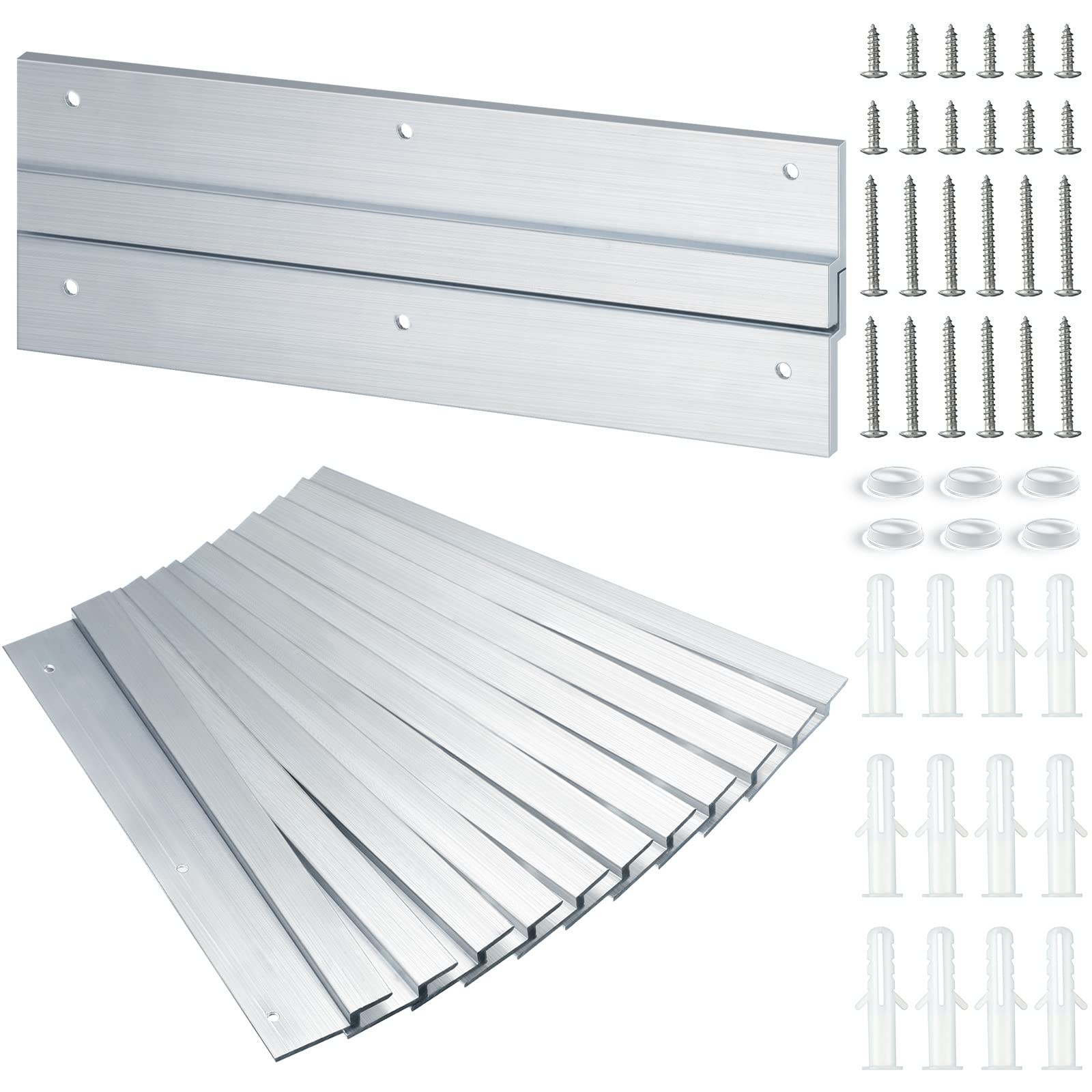 Snapklik.com : 6 Pack French Cleat Hanger Headboard Wall Mounting ...