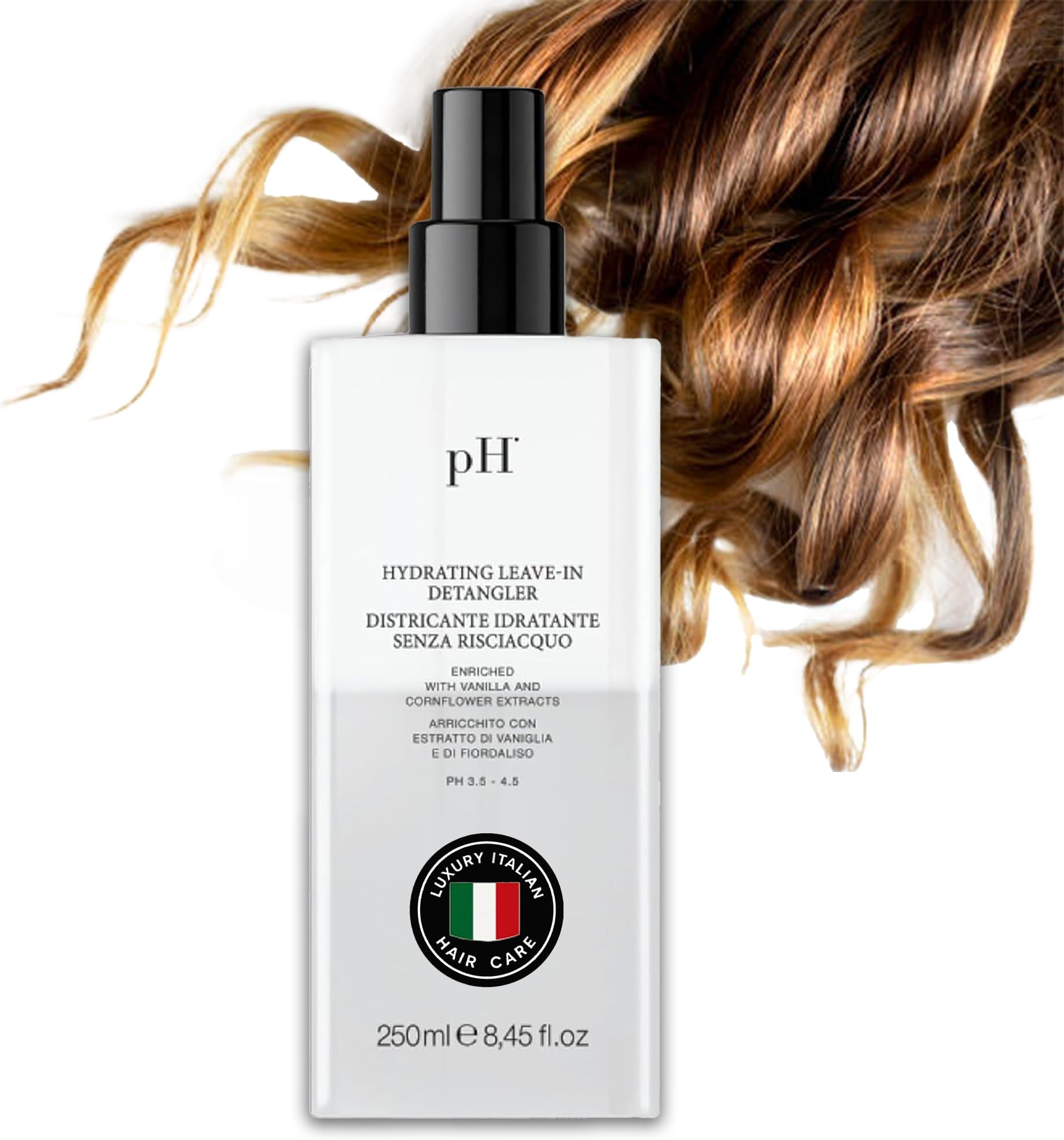 Amazon.com : pH PURE HAIR Leave-In Detangler Spray – Curly Hair ...