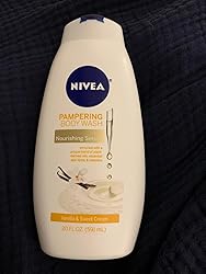 Amazon.com : NIVEA Vanilla and Sweet Cream Pampering Body Wash with ...