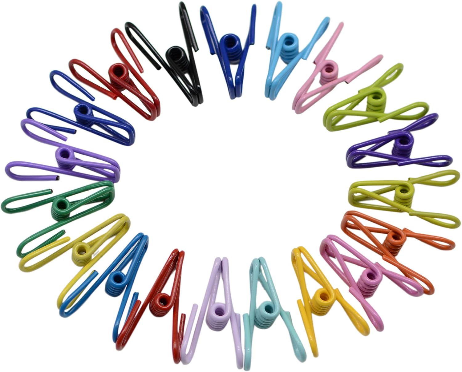 Amazon.com: Chip Clips, 20 Pcs 2 Inch 10 Different Mixed Colors Utility ...