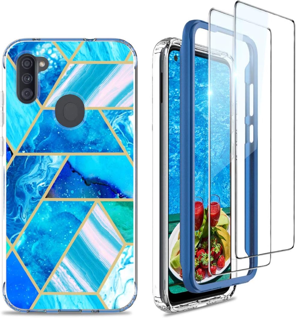 Amazon.com: Unov Case Compatible with Samsung Galaxy A11 Clear with ...