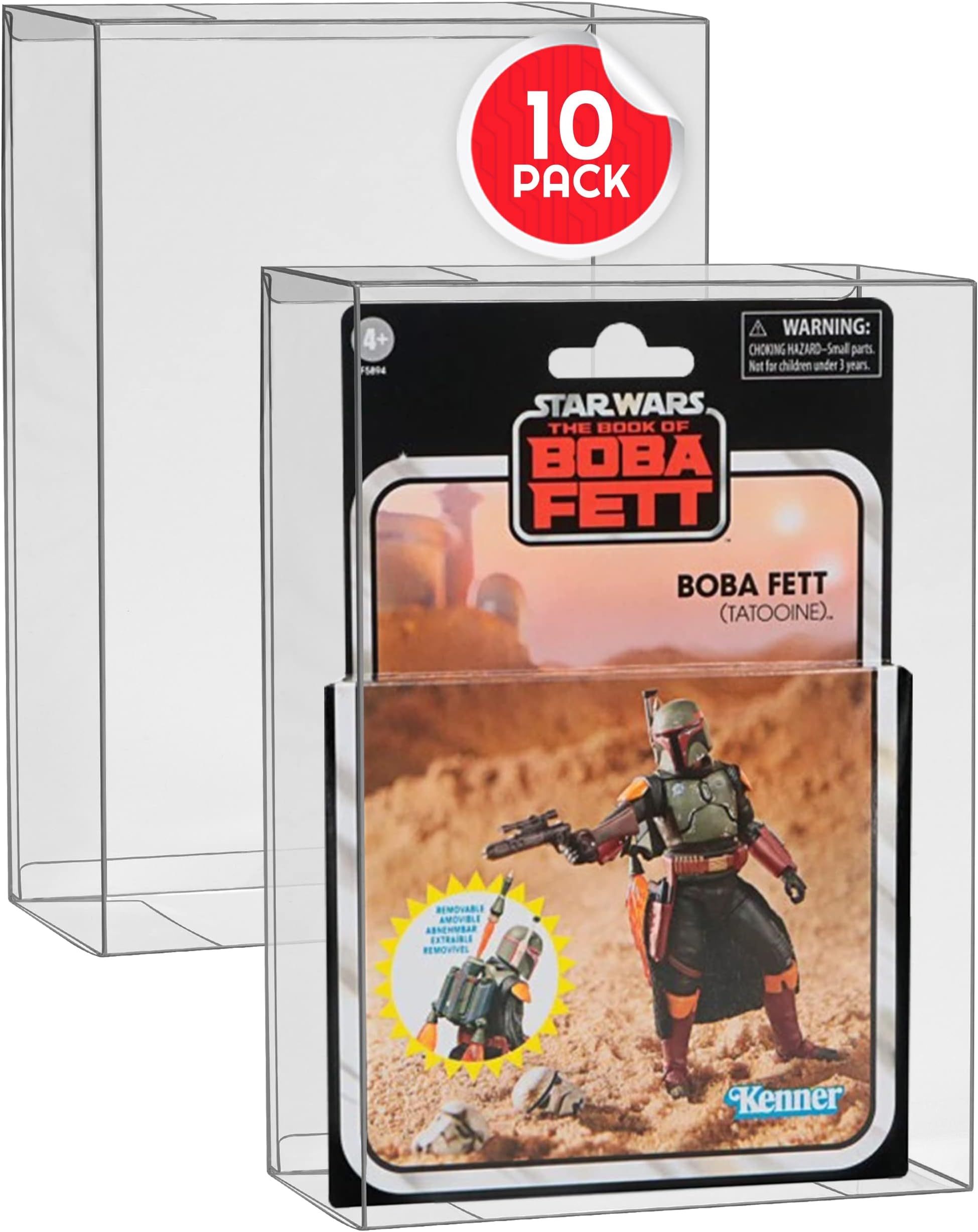 Amazon.com: MALKO 6 Pack Protector Display Case for Carded 3.75 Inch ...