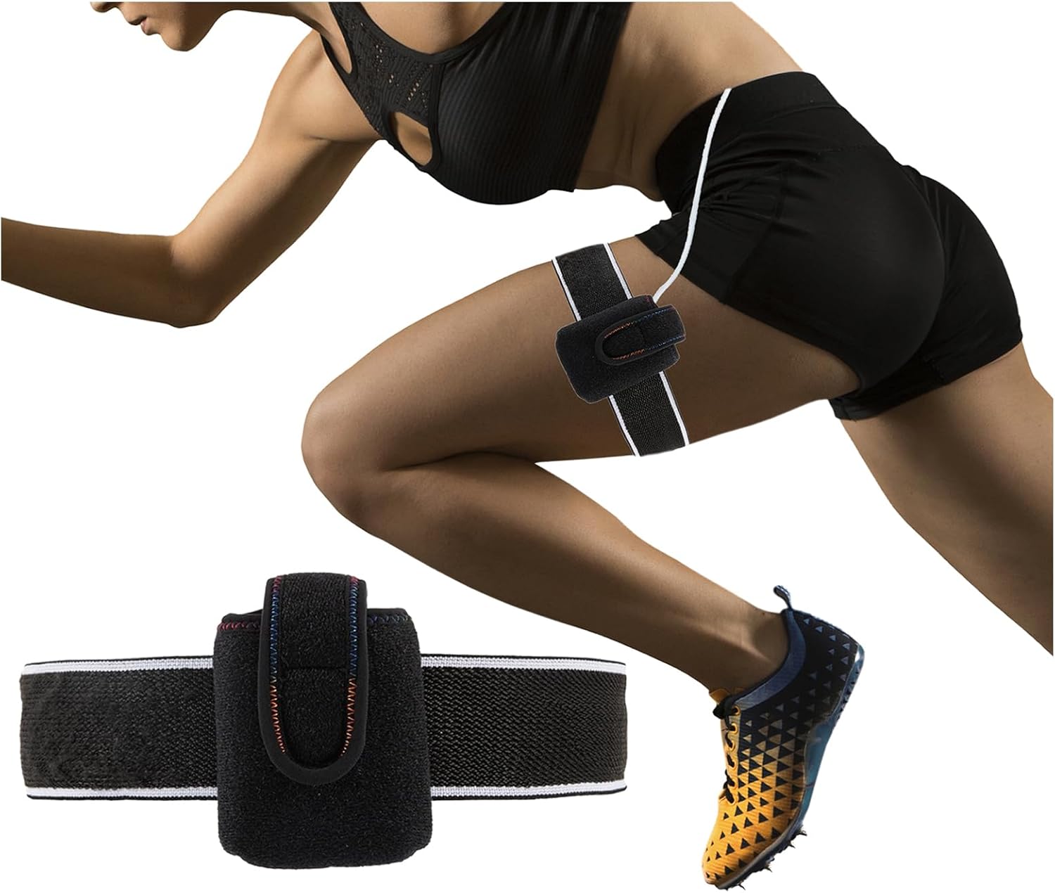 Amazon.com: Insulin Pump Holder Breathable Diabetic Running Thigh Belt ...