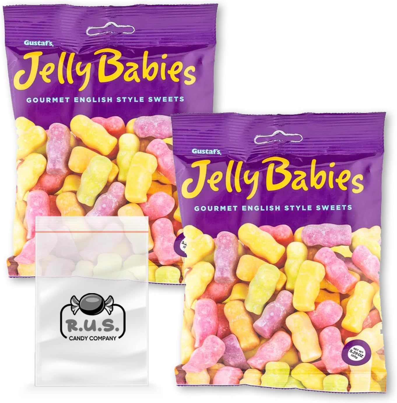 Amazon.com : Jelly Babies English Style Sweets, 2 Pack - 5.29 oz Each ...