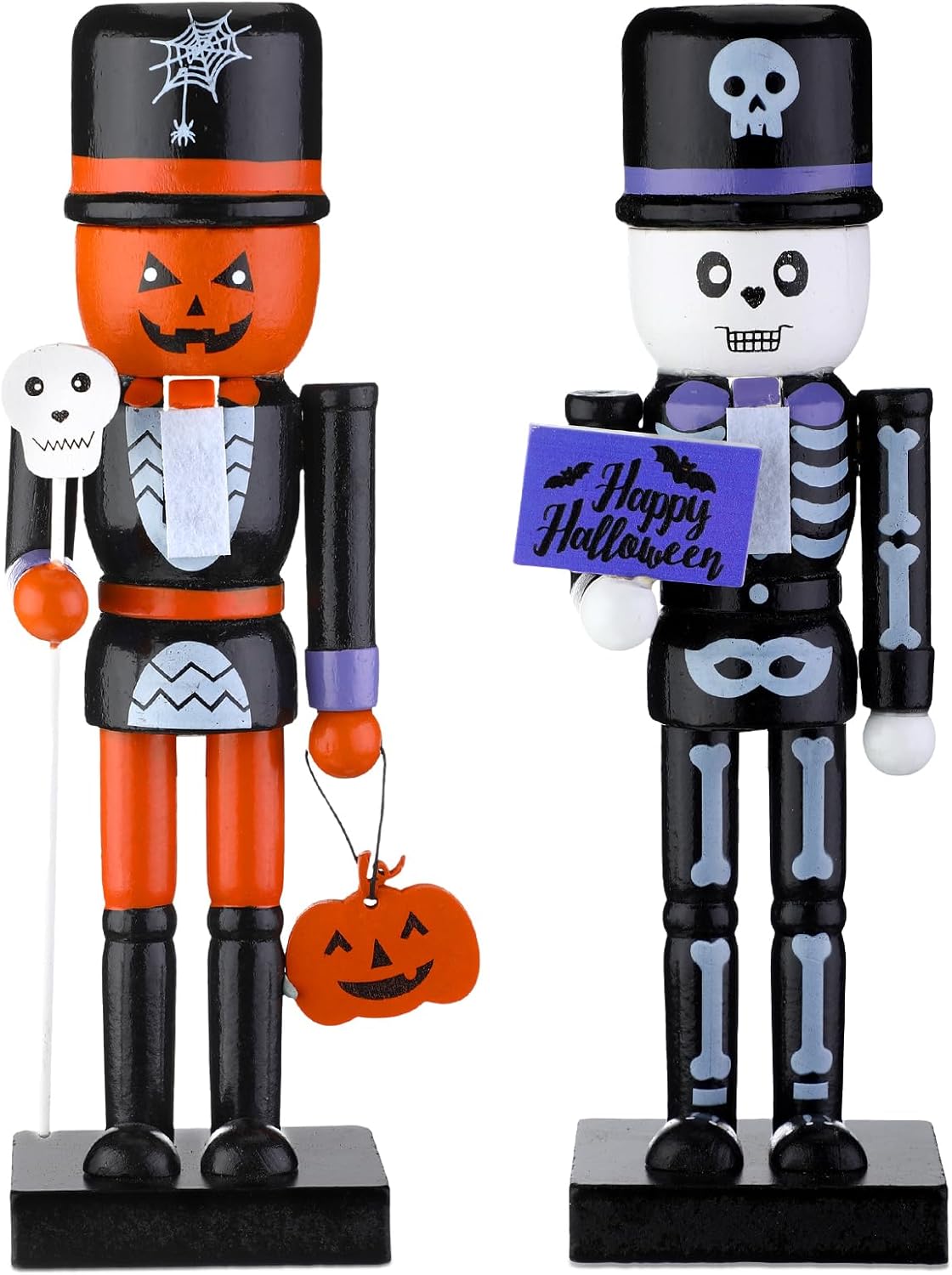 Amazon.com: RattanView 2 Pcs Nutcracker Party Wooden Nutcracker Figures ...