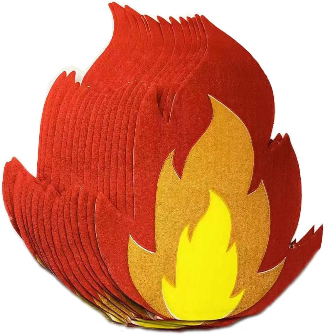 Amazon.com: 16PCS Fire Truck Paper Napkins,Fire Flame Napkins Beverage ...