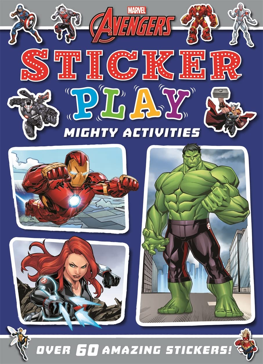 Amazon.com: Marvel Avengers: Sticker Play: 9781801080682: Marvel ...