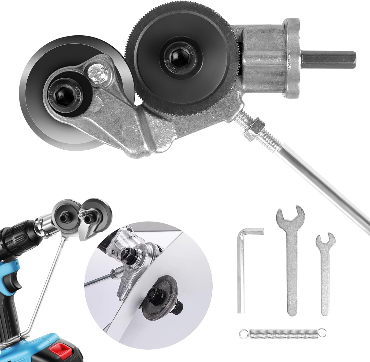 Electric Drill Plate Cutter, Sheet Metal Cutter Accessories, Fast Metal ...