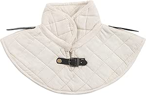 Amazon.com : AnNafi® Medieval Cotton Padded Collar Chain Mail Neck ...