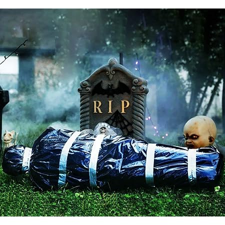 Amazon.com: 5ft Hanging Corpse Dead Victim Props Halloween Decorations ...