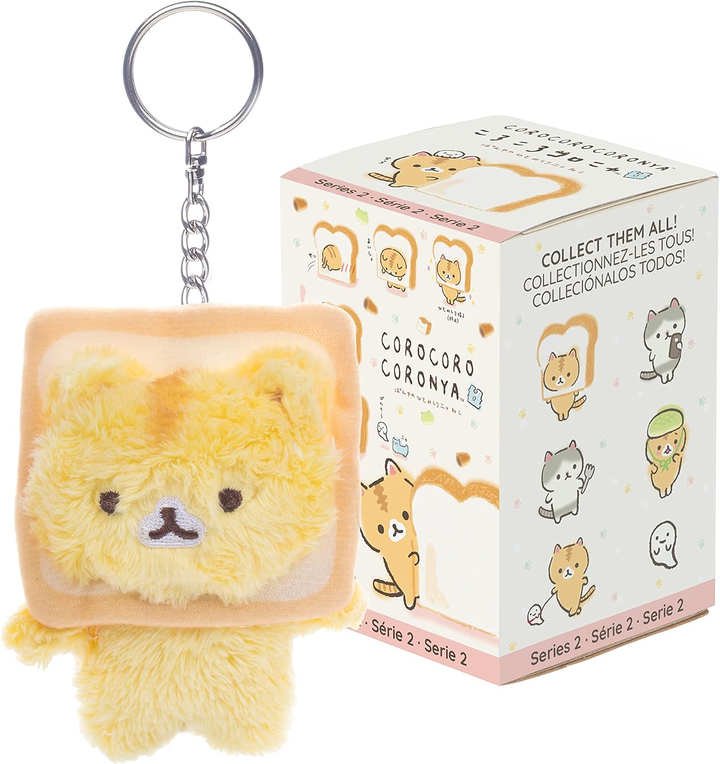 Amazon.com: AQI Blind Box Corocoro Coronya Friends with Bread Charms ...