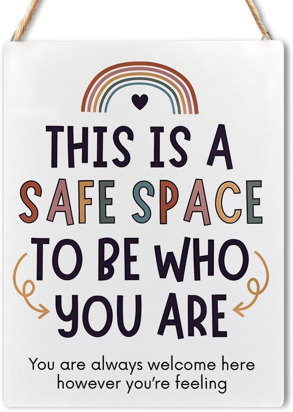 Amazon.com: UNCDLV Mental Health Office Decor, Calming Corner Boho ...