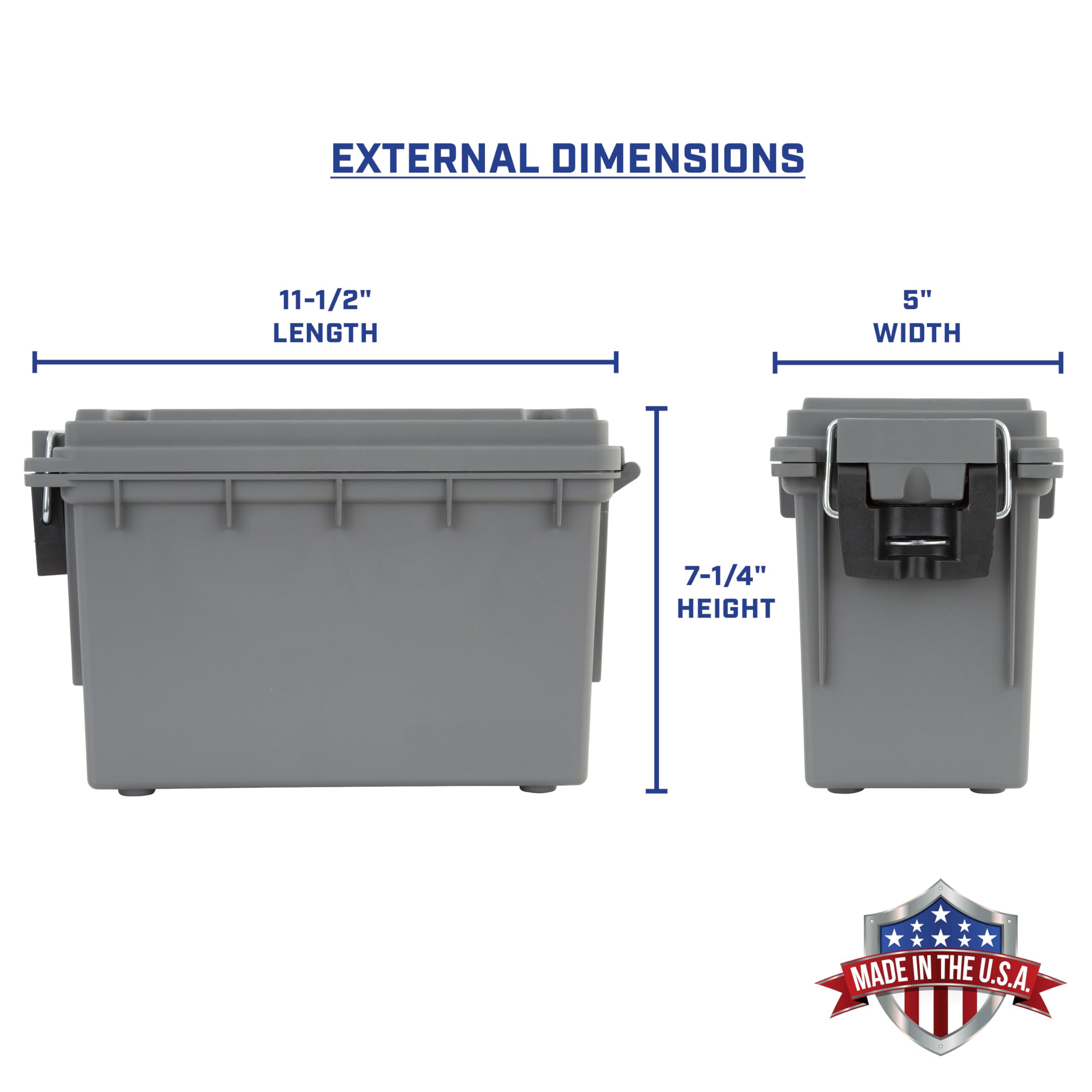 Snapklik.com : Sheffield 12628 Ammo Storage Box, Stackable .30 Cal ...