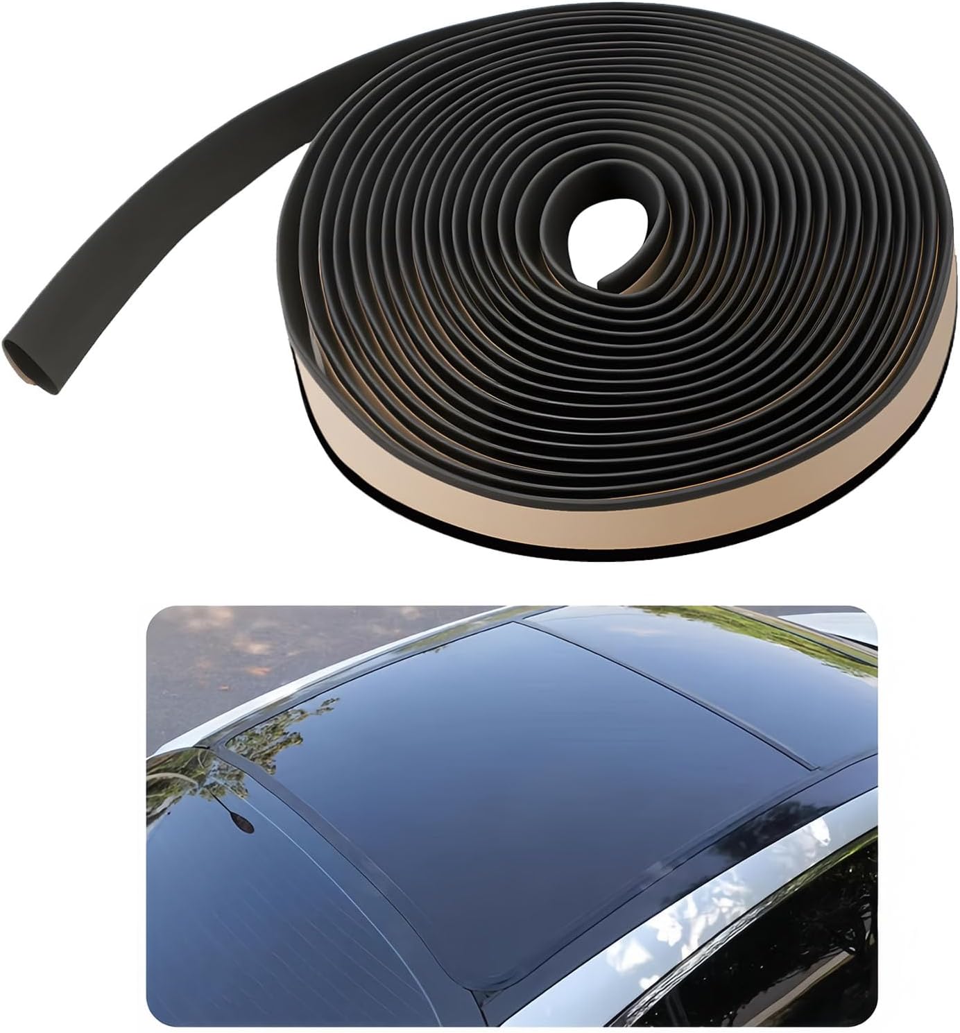 Amazon.com: Car Windshield Seal Strip, 16.5FT Sunroof Cover Seal Rubber ...