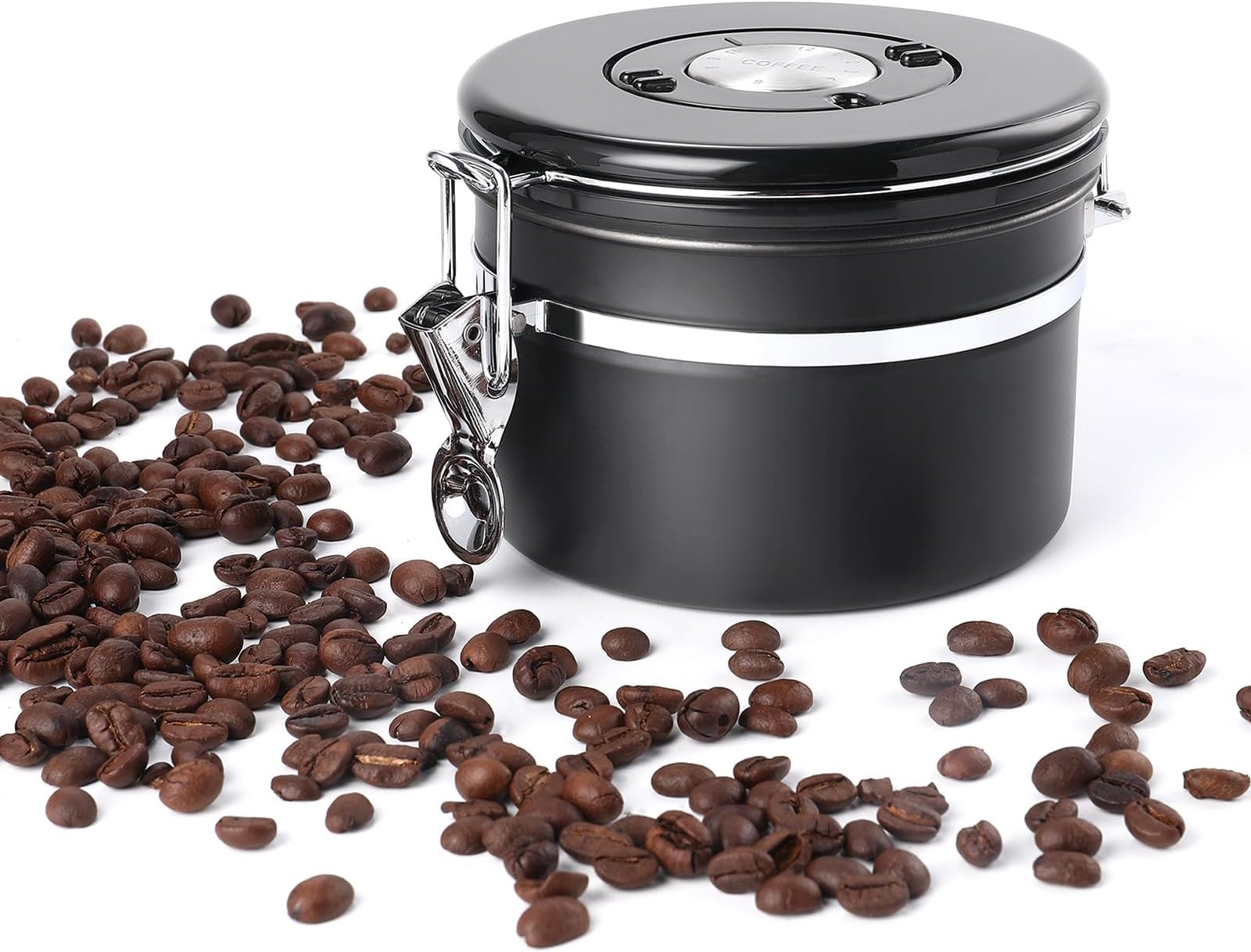 Amazon.com: malmo Coffee Canister,Airtight Coffee Container with Date ...