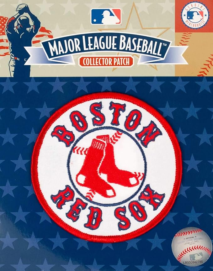 Amazon.com: Red Sox Embroidered Circle Logo Collectors Patch : Sports ...