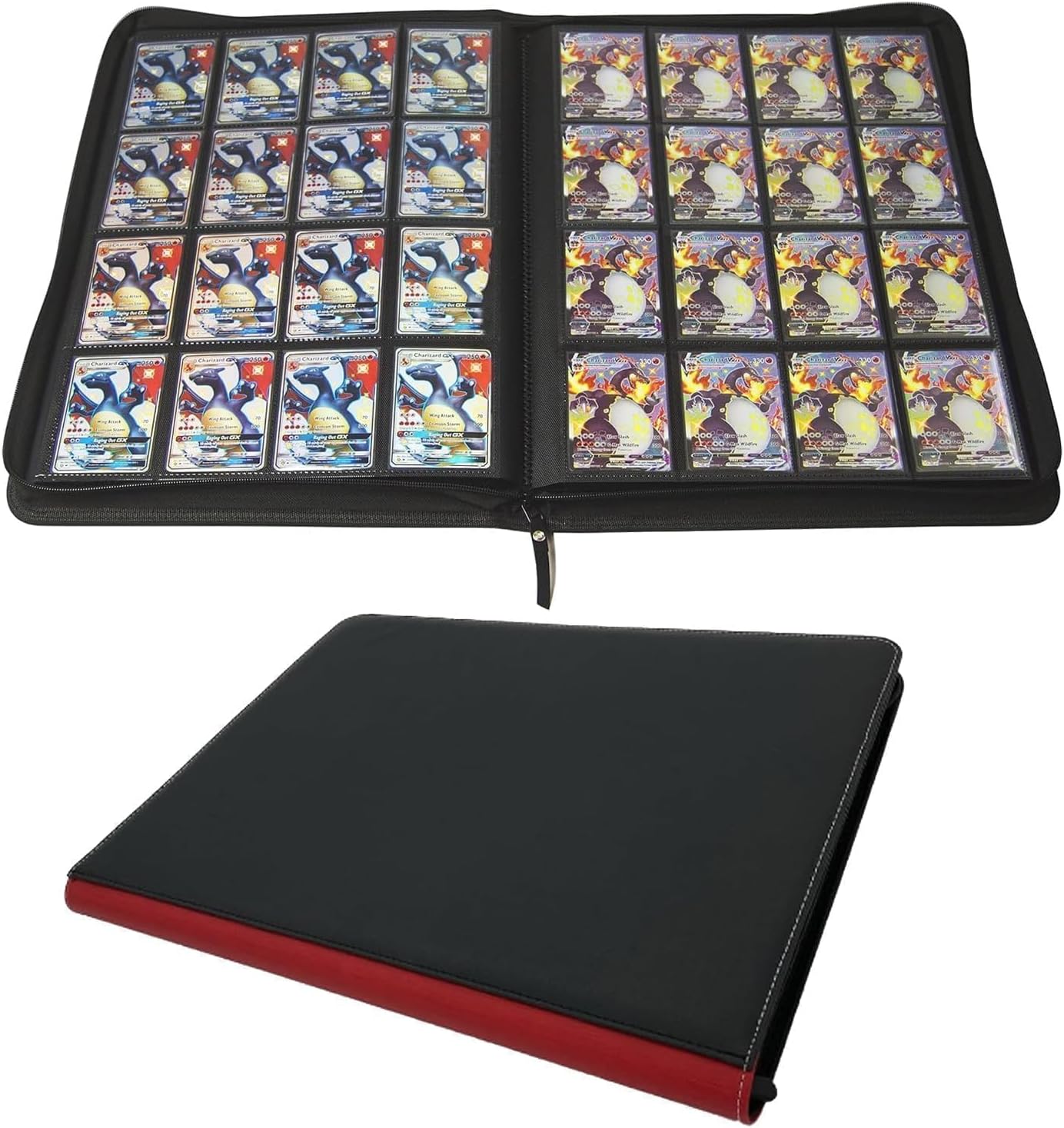 Amazon.com: MORABTO Premium 1000+ Pockets Card Binder,16 Pockets ...