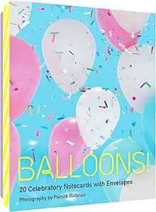 Amazon.com : Balloon Notes: 20 Notecards & Envelopes : Office Products