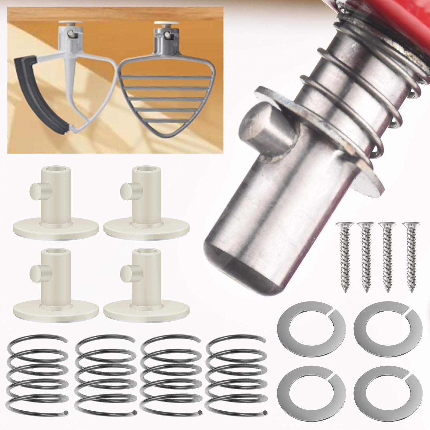 Amazon.com: Quick Install Spring and Washer for KitchenAid 3.5 Quarts ...