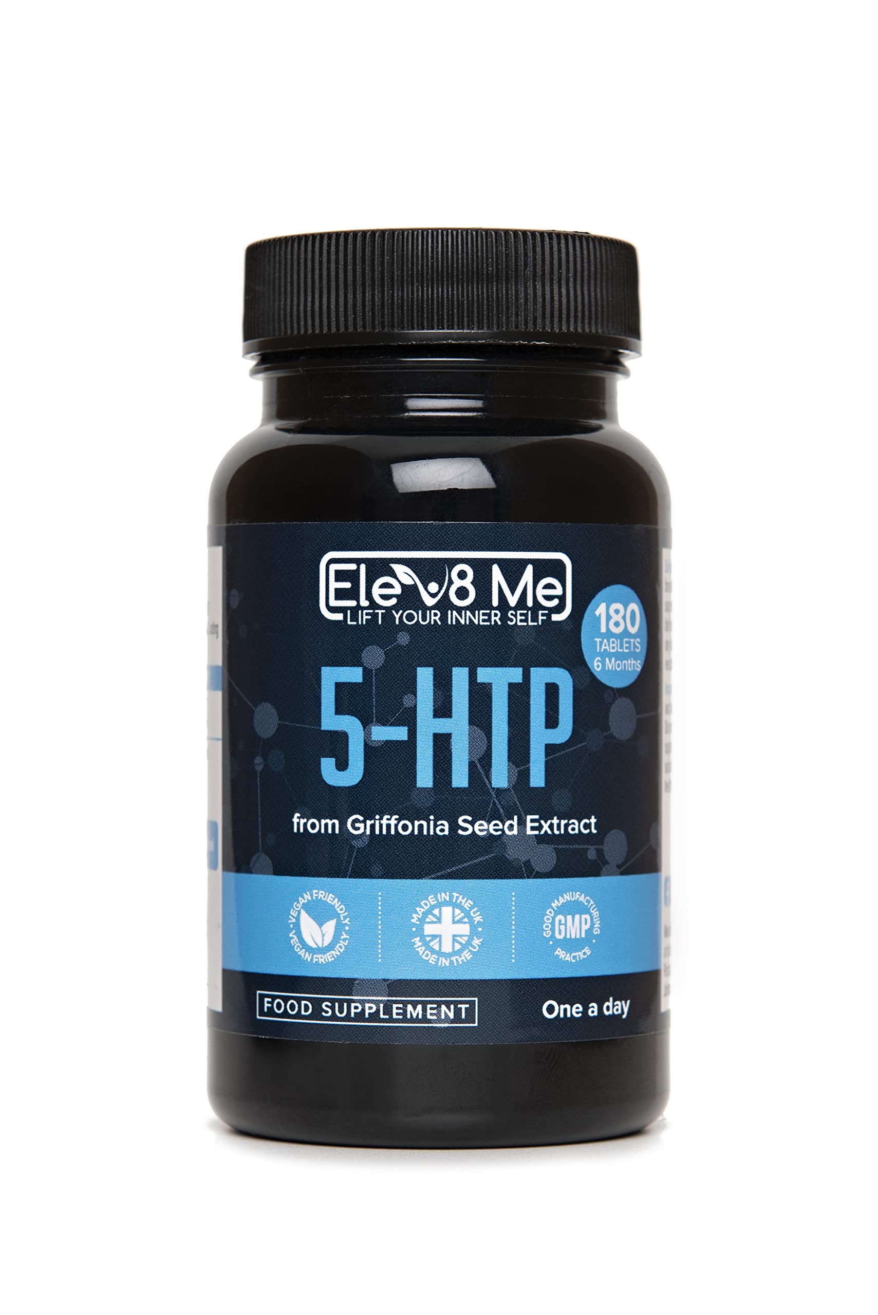 Buy 5HTP s - 200mg Griffonia Seed Extract Providing 12.375mg of Gentle ...