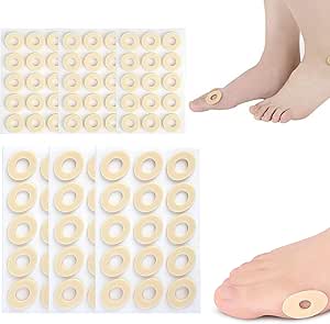 Corn Plasters for Toes - 90pcs Corn Pads for Feet, Soft Latex Foam ...