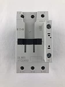 Amazon.com: Eaton DILM65 Contactor, XTCE065D00A 65 Amp Contactor, 120 ...