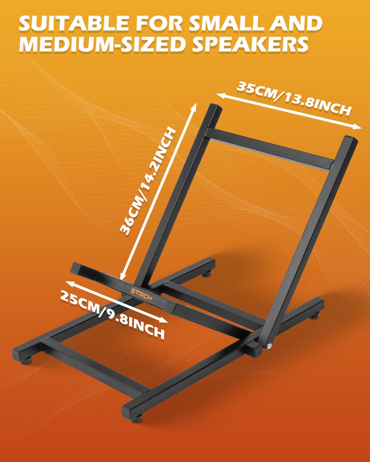 Snapklik.com : Amp Guitar Stand, Low Profile Guitar Combo Speaker Stand ...
