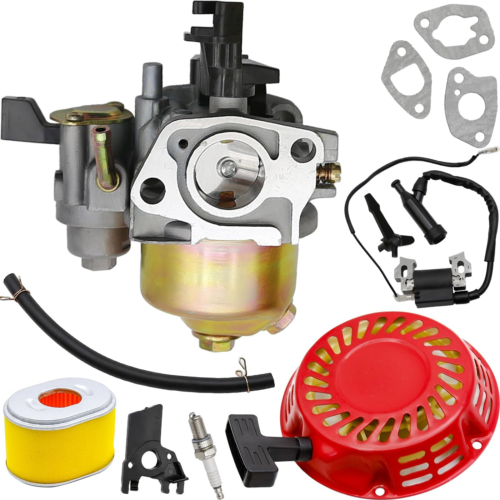 GX390 - Carburador compatible con Honda GX340 GX360 GX390 11HP 13HP ...