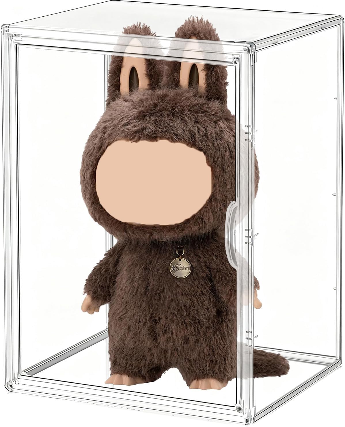 Amazon.com: DuvinDD Acrylic Display Case Compatible with Labubu Zimomo ...