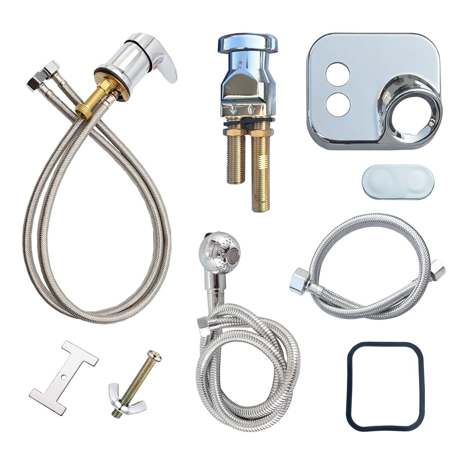 Fancemot Barbershop Shampoo Bowl Faucet, Shampoo Bowl Hose, Shampoo ...