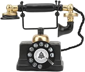 Amazon.com: MINGZHE Retro Vintage Telephone Model, Old Fashioned ...
